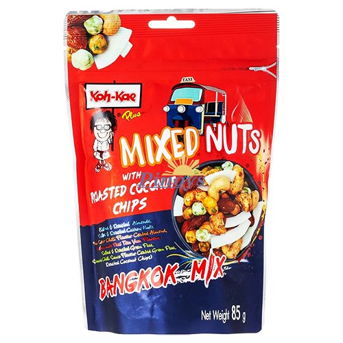 Mixed Nuts with Roasted Coconut Chips 85 g - Koh-Kae :: Pinoys.eu